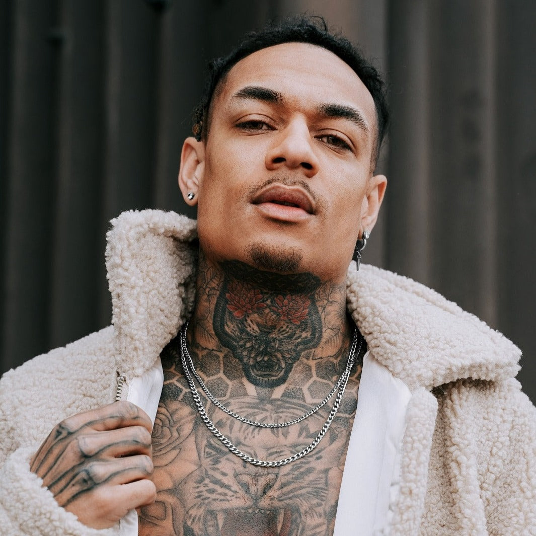 Men's Micro Cuban Chain Silver 3mm | VIRAGE London